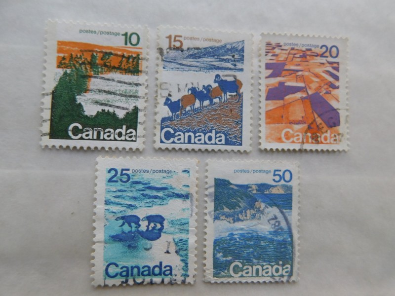 CANADA 1972 KOMPLET SERIJA