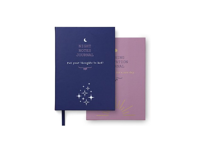 Agenda - Journals for Life, Night Notes / Morning Motivation Journal