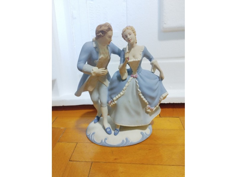 Royal Dux Plesni par originalna porcelanska figura