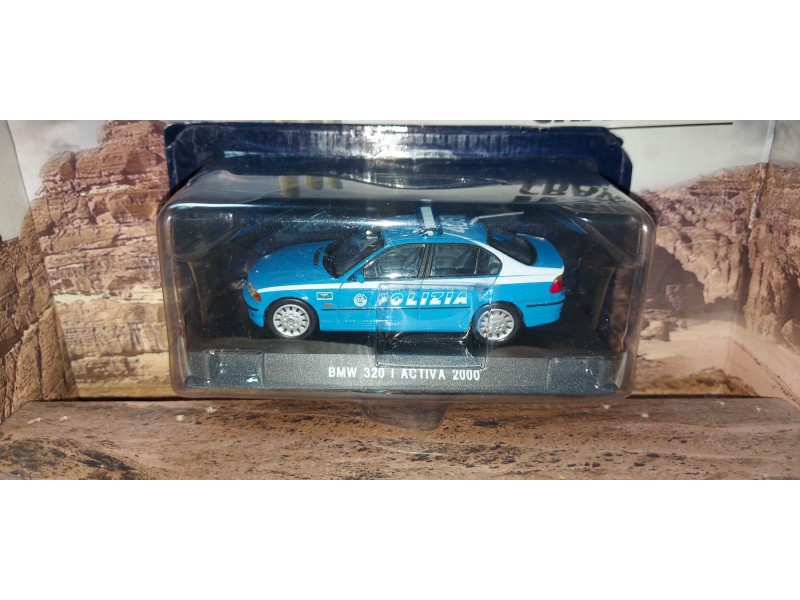 Hachette BMW 320i Active (2000) Police 1/43