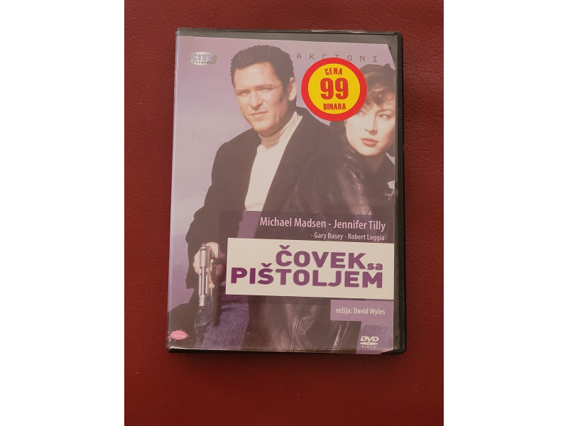 DVD film Čovek sa pištoljem, Majkl Medsen i Dž. Tili