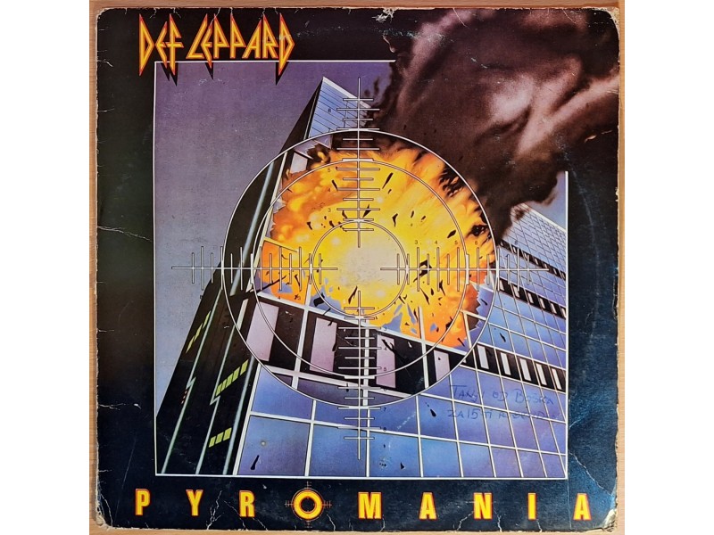 10 din SAMO!!! DEF LEPPARD - Pyromania, 4-