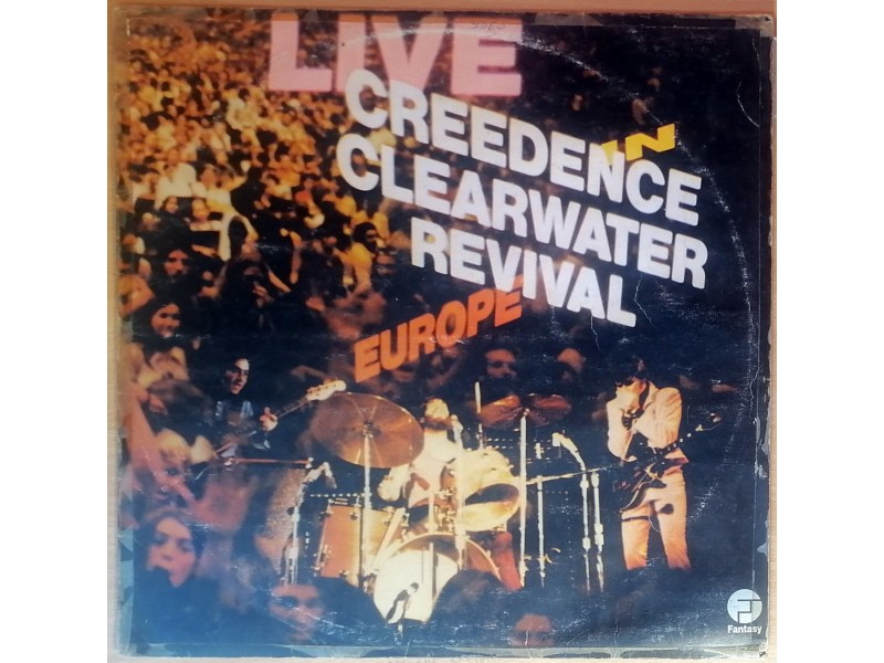 10 din SAMO!!! CREEDENCE C.R. - Live In Europe, 4-