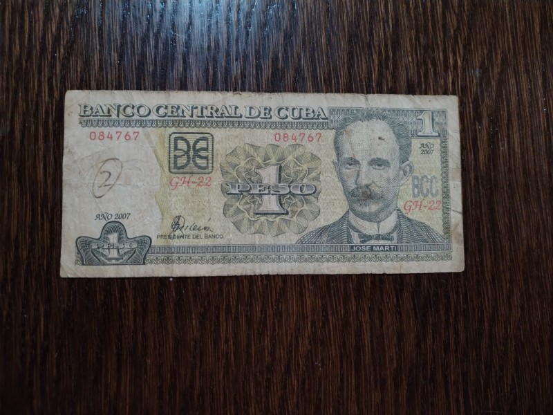 Kuba 1 peso 2007