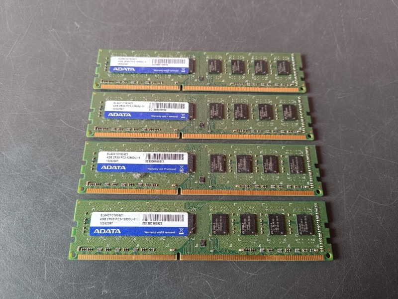 DDR3 ADATA 16GB (4 x 4GB)