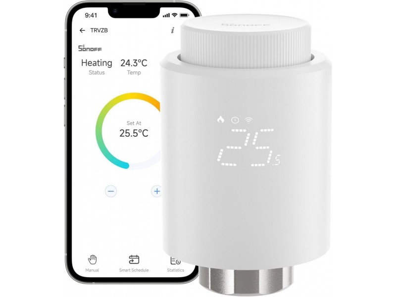 SONOFF Zigbee Thermostatic termostat glava za radijator