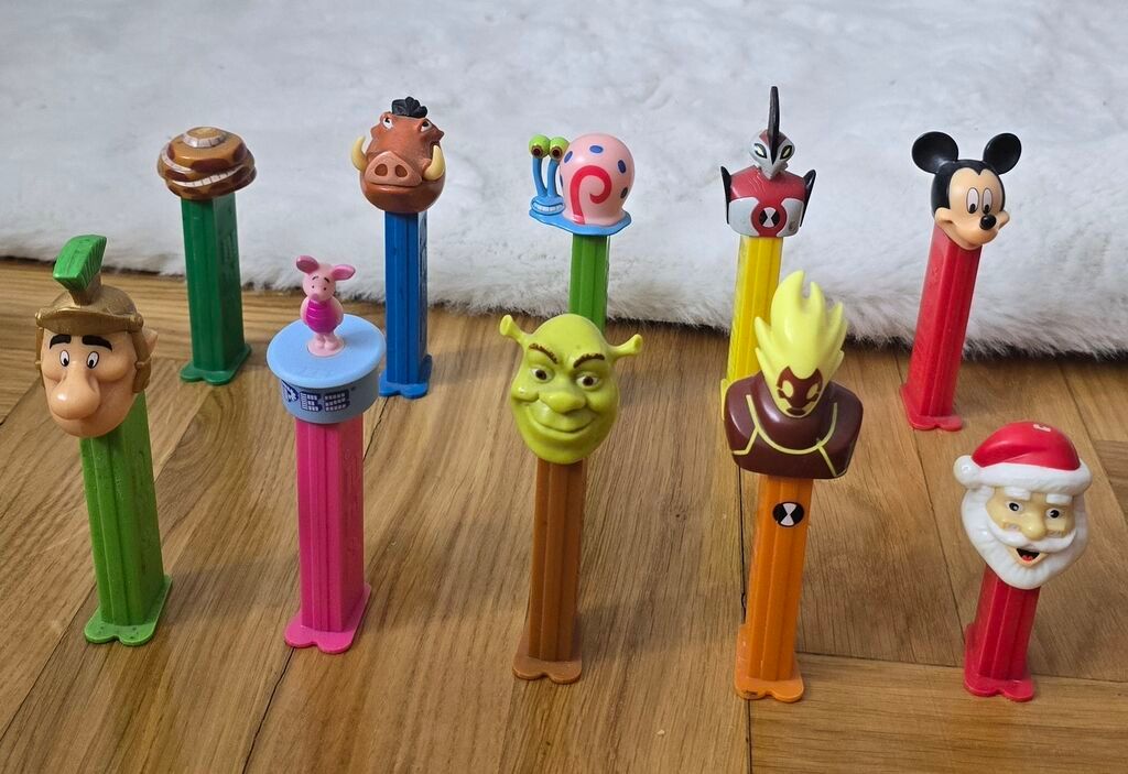 PEZ FIGURE na komad. Ima Ben 10, Vini Pu - Praslin, Disney Mickey