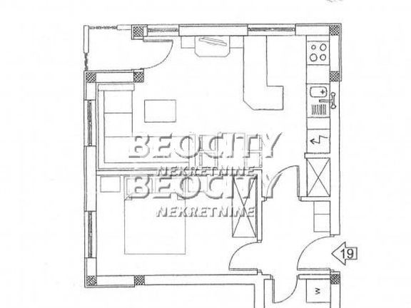 Novi Sad, Novo Naselje, Svetozara Ćorovića, 1.5, 40m2, 96000EUR