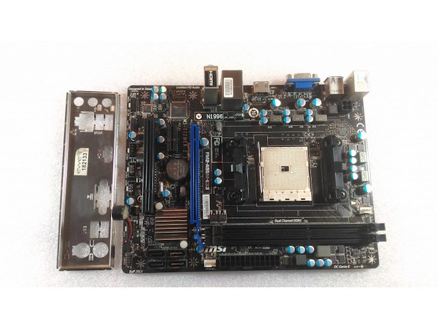 MSI FM2A55M-E33 Socket FM2 DDR3