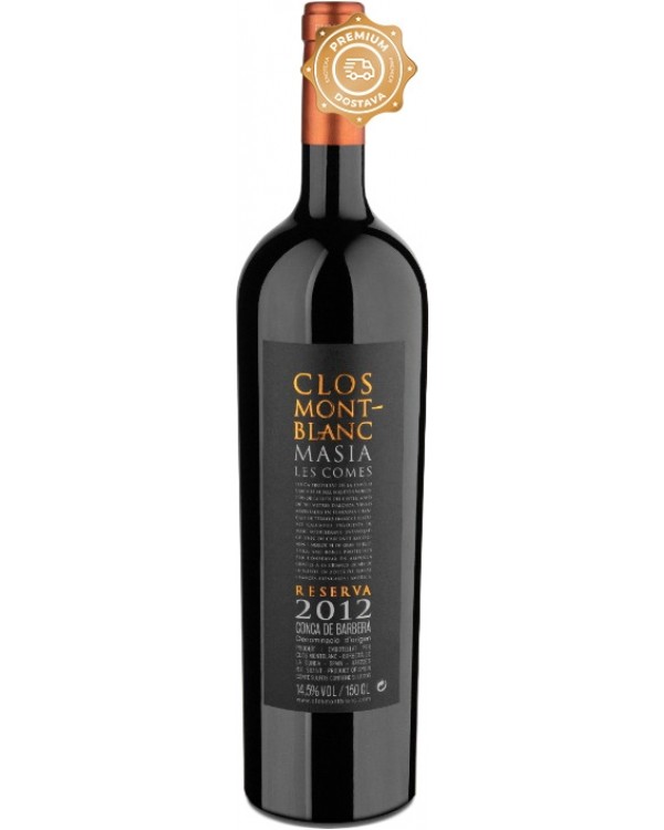 Clos Mont-Blanc Masia Les Comes MAGNUM 1.5l 2012