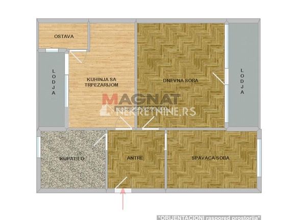 Park Gavrila Principa - 2s(3s), odlična investicija + parking ID#1035