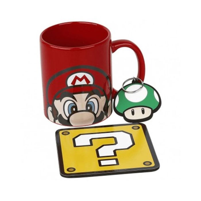 Šolja Super Mario (Mario) Mug Coaster & KeychaIn