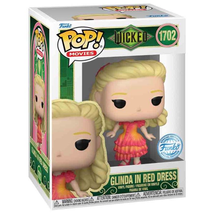 Figura Funko POP! Movies - Wicked - Glinda in Red Dress - Special Edition 9cm