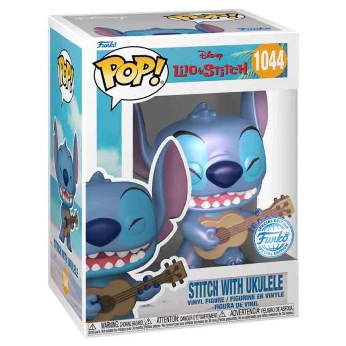 Figura Funko POP! Lilo & Stitch - Stitch with Ukelele - Special Edition