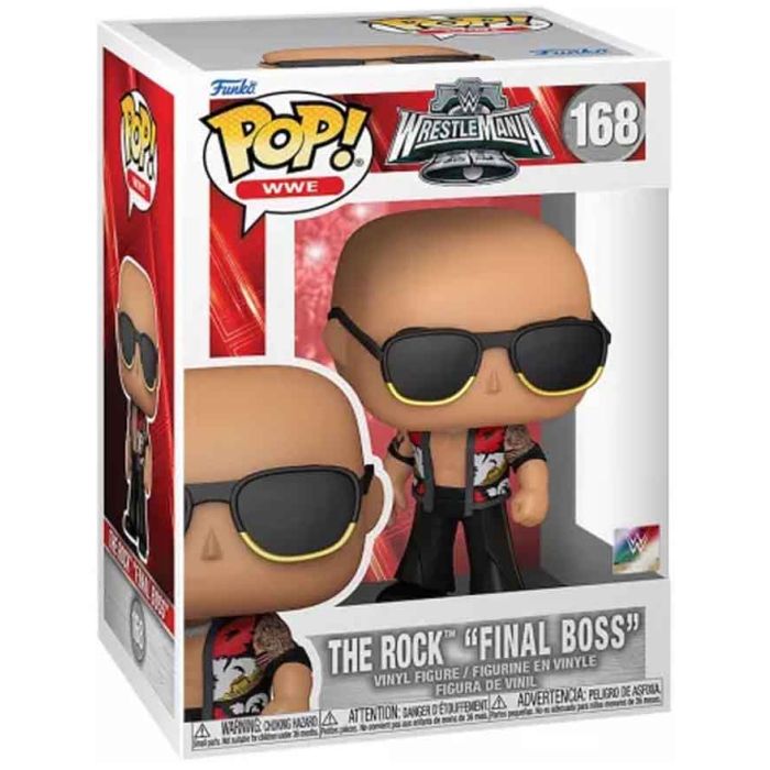 Figura Funko POP! WWE - The Rock Final Boss