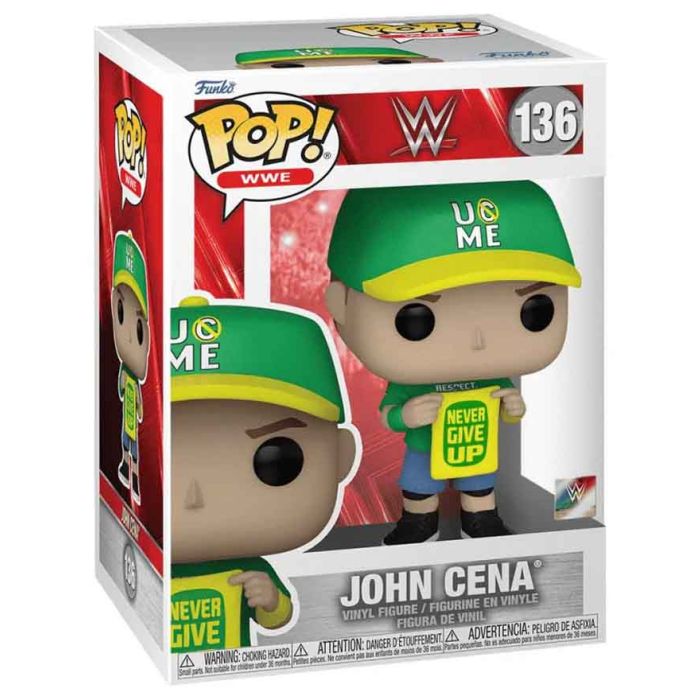 Figura Funko POP! WWE - John Cena (Never Give Up)