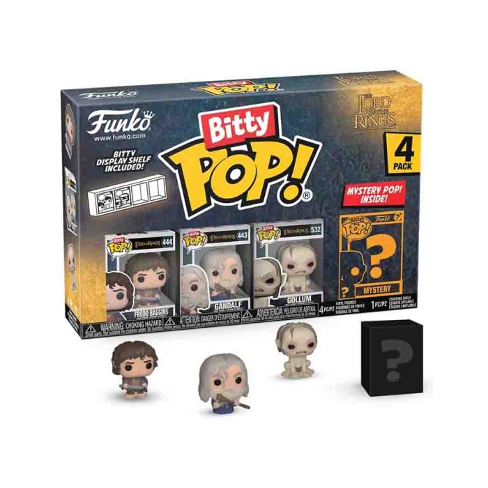 Figura Funko Bitty POP! The Lord of the Rings - Frodo Baggins 4-Pack