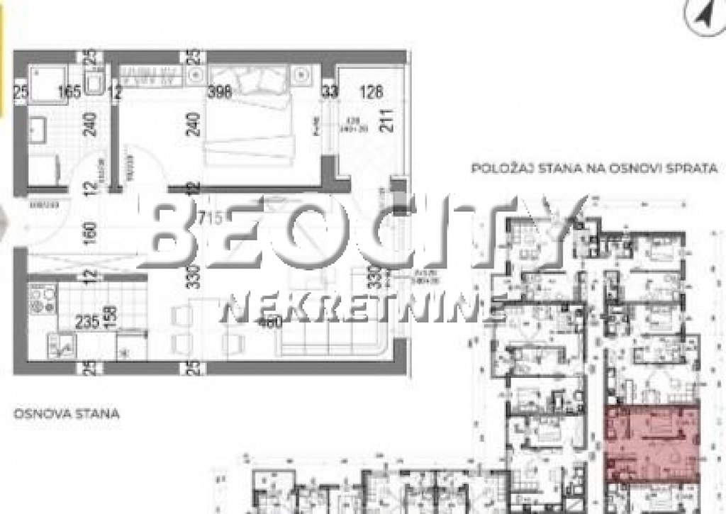 Novi Sad, Telep, Somborski bulevar, 2. 0, 38m2, 91200EUR