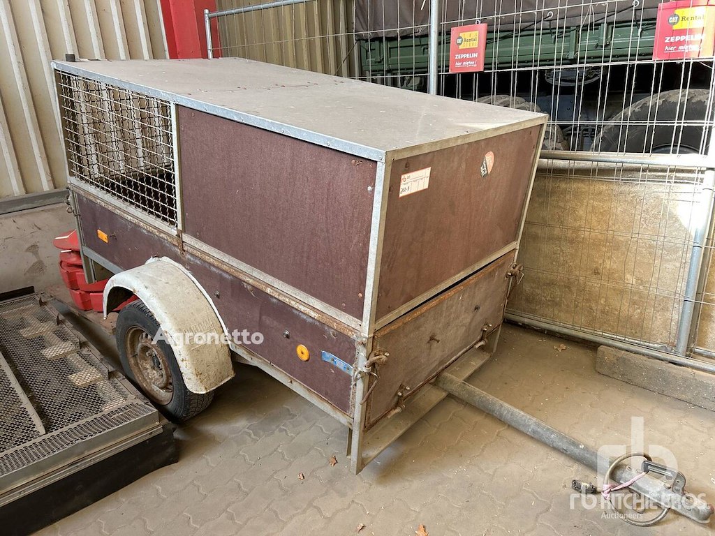 Prodaje se Barthau ANHAENGERBAU GMBH G159 Enclosed Trailer traktorsku prikolicu na aukciji