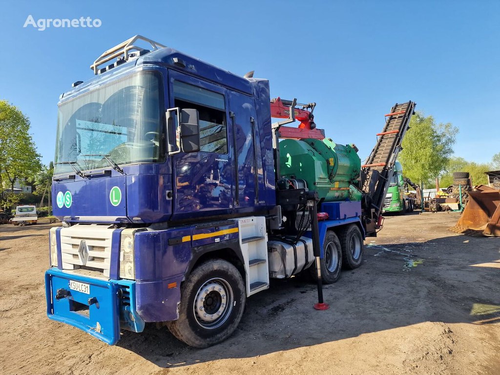 Jenz Rębak Jenz HEM 581 Na Renault Magnum drobilica za drvo