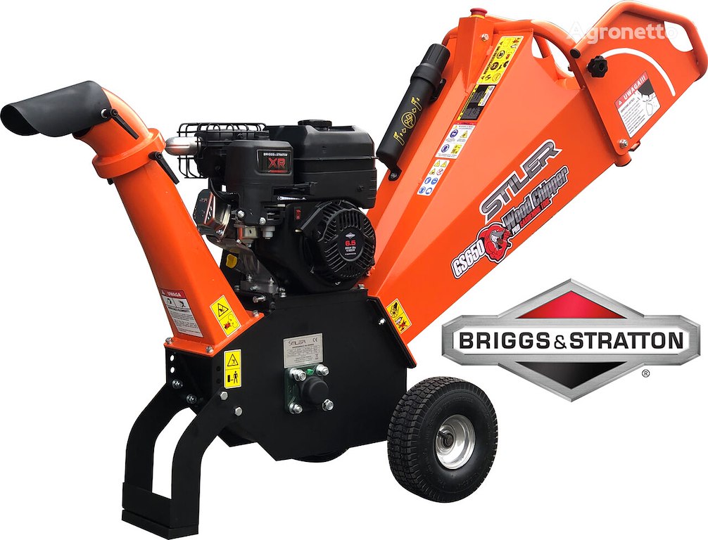 Nova Stiler RĘBAK GS650, GASOLINE WOOD CHIPPER drobilica za drvo