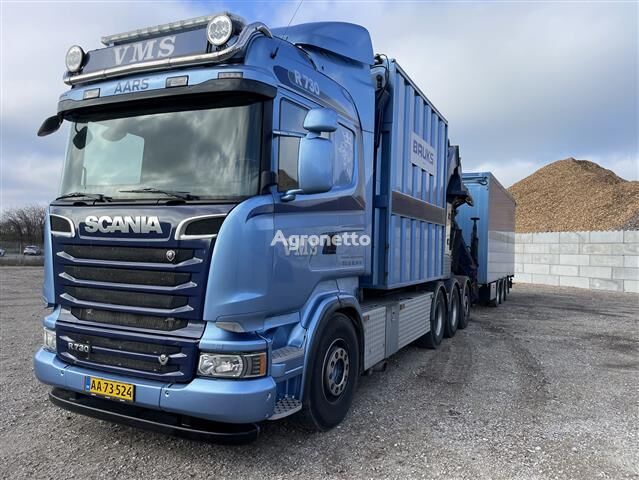 Scania 730 V8 - 805 CT drobilica za drvo