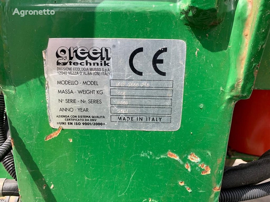 GREEN TECHNIK CIP2000PTO drobilica za drvo