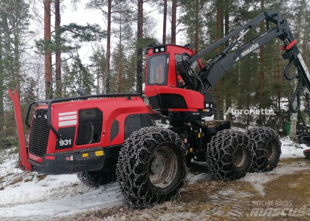 Komatsu 931 harvester