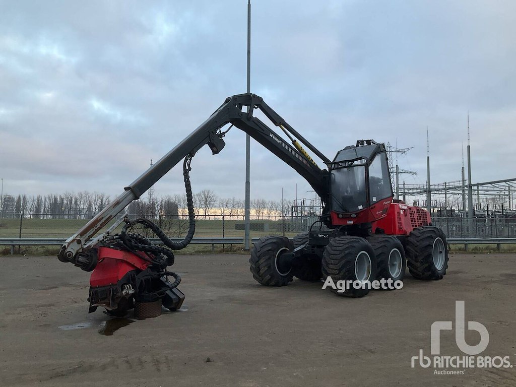 Prodaje se Komatsu 911 harvester na aukciji