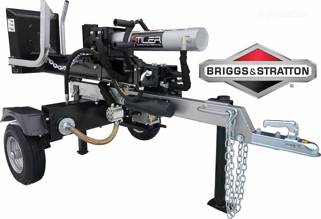 Novi Stiler ŁUPARKA SPALINOWA 22 TONY BRIGGS & STRATTON LOG SPLITTER 22T cepač drveta