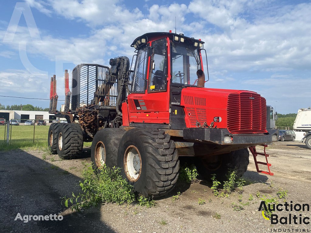 Prodaje se Komatsu 895 forvarder na aukciji