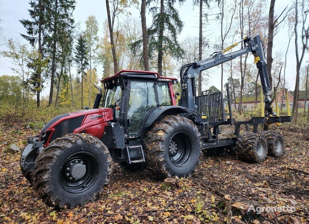 Valtra N123 + Kronos 140 4WDM forvarder