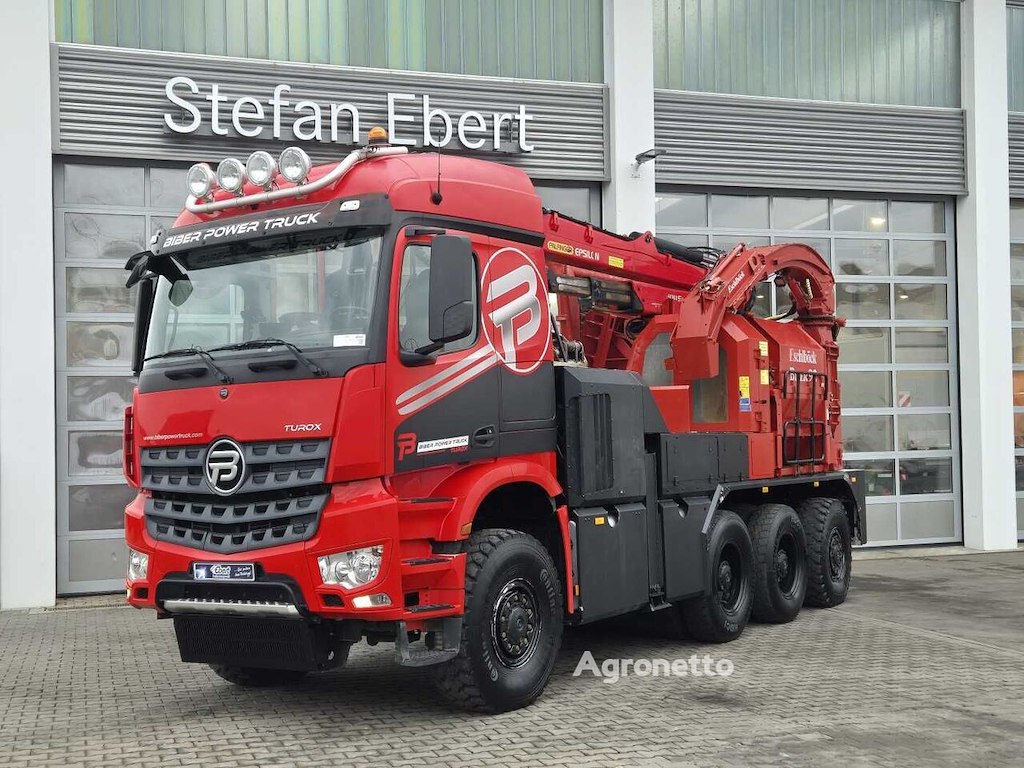 Mercedes-Benz TUROX 8x8 Eschlböck Biber 92 Holzhacker / 1.512h pilana