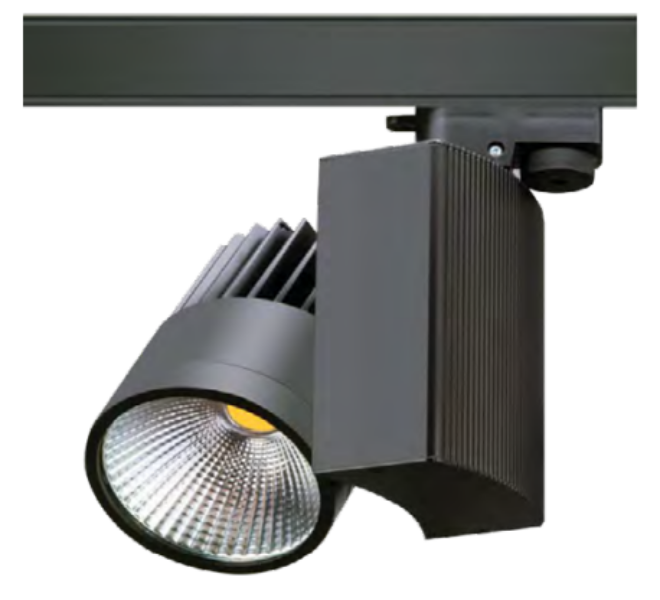 LED ŠINSKI SPOT 20W 6.5K CRNI