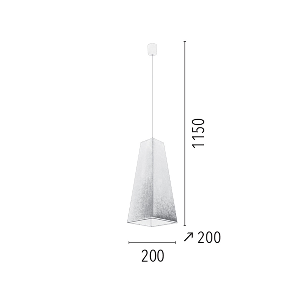 Piramide Vi 1xE27 bela 8051102