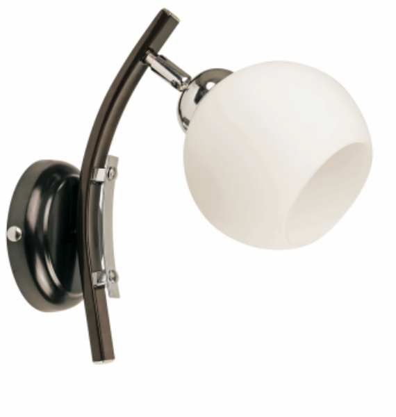 ZID LAMP DORA NEGRU+ALB 60W