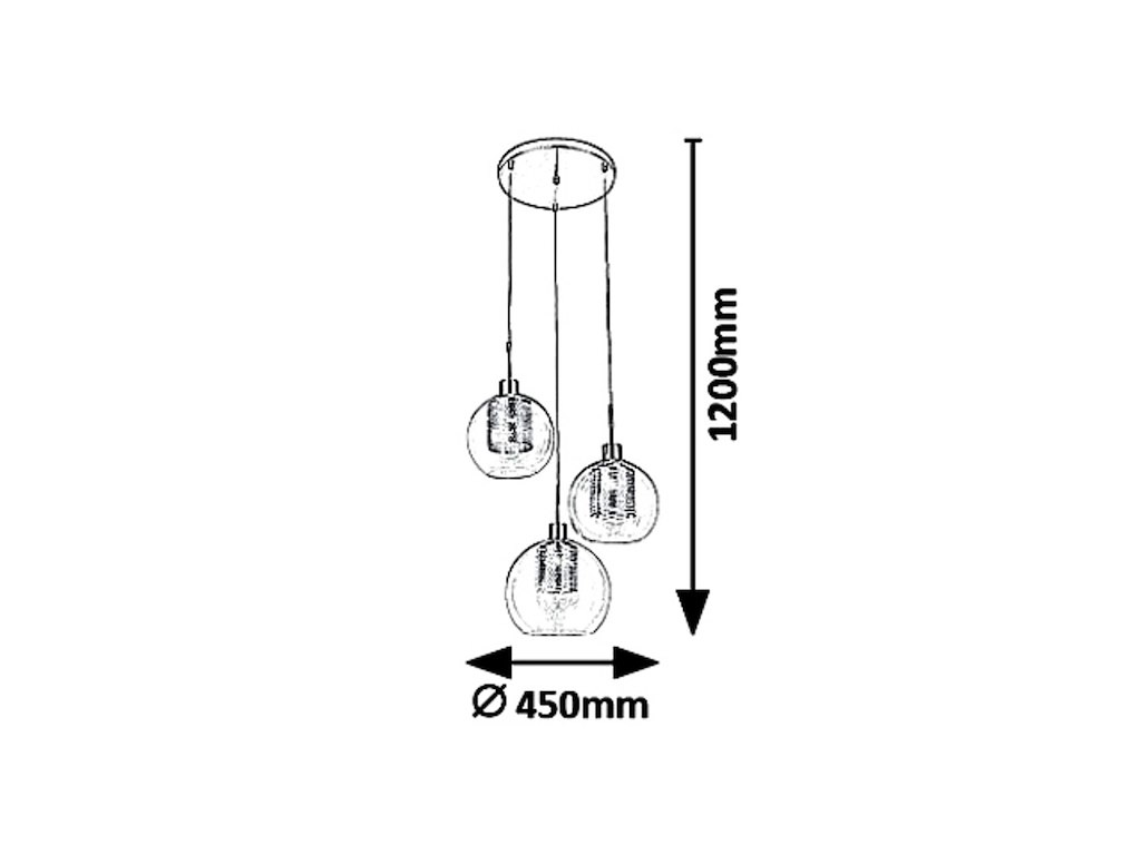 PHILANA GOLD E14 3X40W 6496