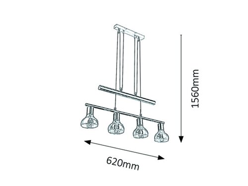 HOLLY VIS 4X40W BEZ SIJ 5560