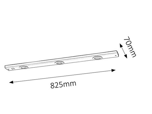 LONG LIGHT 9W 2350 RABALUX