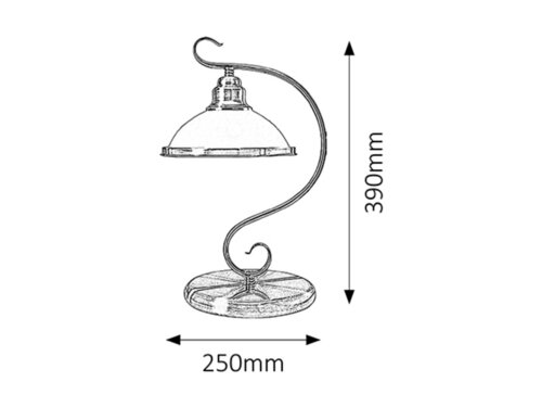 ELISET 2752 STONA LAMPA