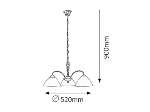 REGINA 8173 LUSTER 3XE14