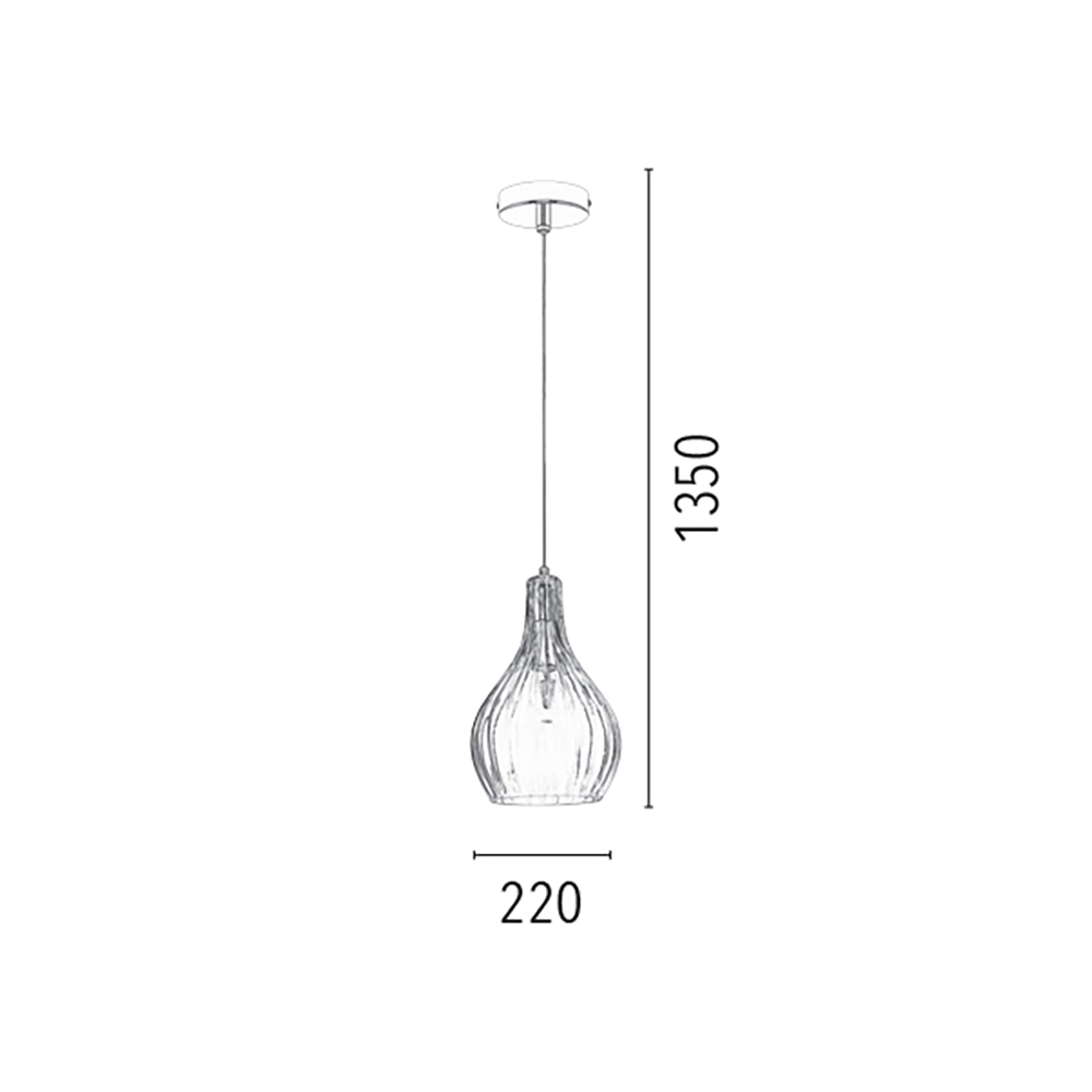 UNIVERZE ZWIS 1XE27 TRANSPA