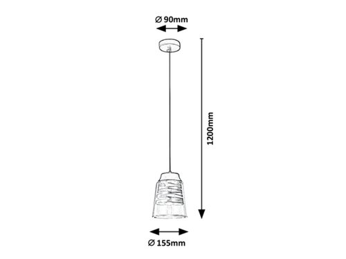 ZENAIDA VISIL E27 60W 3543