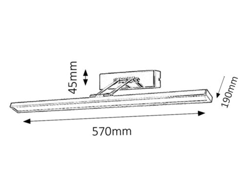 PICTURE SLIM 60 LED 12W 3908