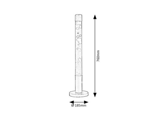 DOVCE LAVA LAMPA E14 40W 4111