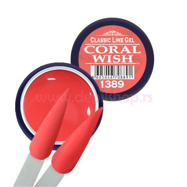 Color gel CLG CORAL WISH art.1389