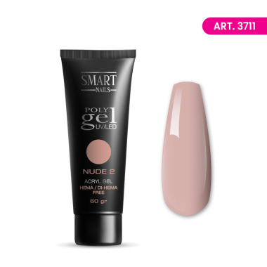 SMART POLY GEL NUDE 2 60gr / art.3711