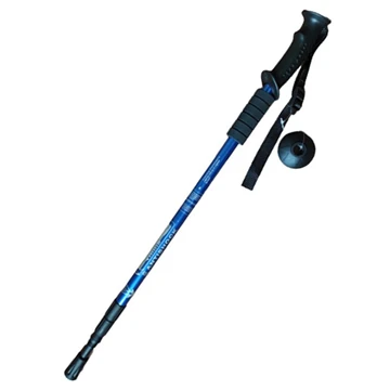 EXTENDABLE 3-SECTION HIKING STICK - 135CM - BLUE