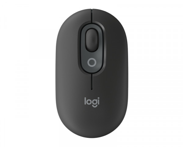 LOGITECH Pop Mouse with Emoji, graphite miš