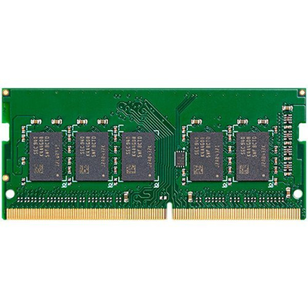 Synology 4 GB DDR4 ECC Unbuffered SODIMM Memory Module EAN:4711174724031, for models : RS1221RP+, RS1221+, DS1821+, DS1621+ ( D4ES01-4G )